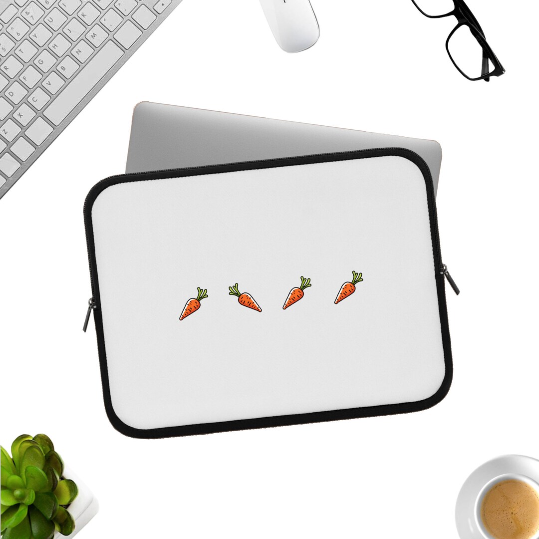 Carrot Laptop iPad Sleeve, Carrot Icon Laptop Sleeve, Carrots Lover ...