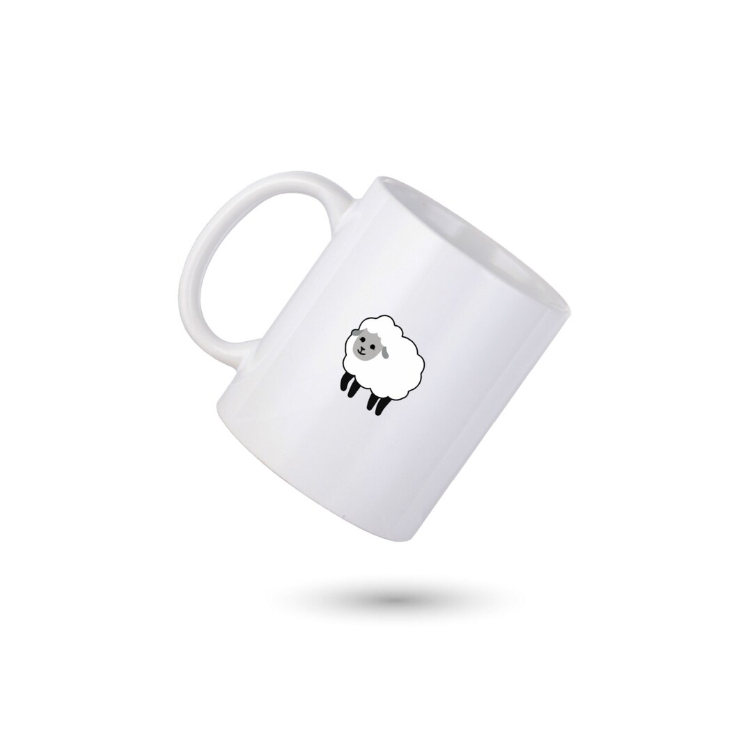 Sheep Coffee Mug Sheep Custom Mug Cute Sheep Coffee Cup - Etsy