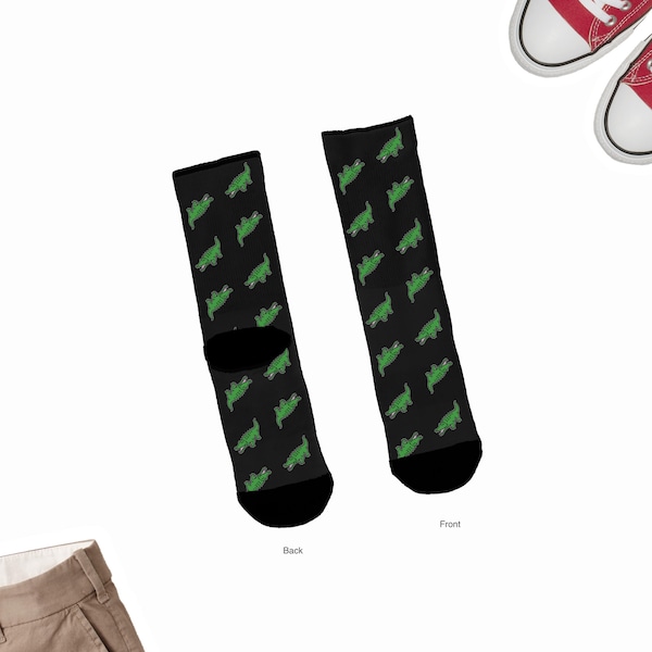 Crocodile Socks - Etsy