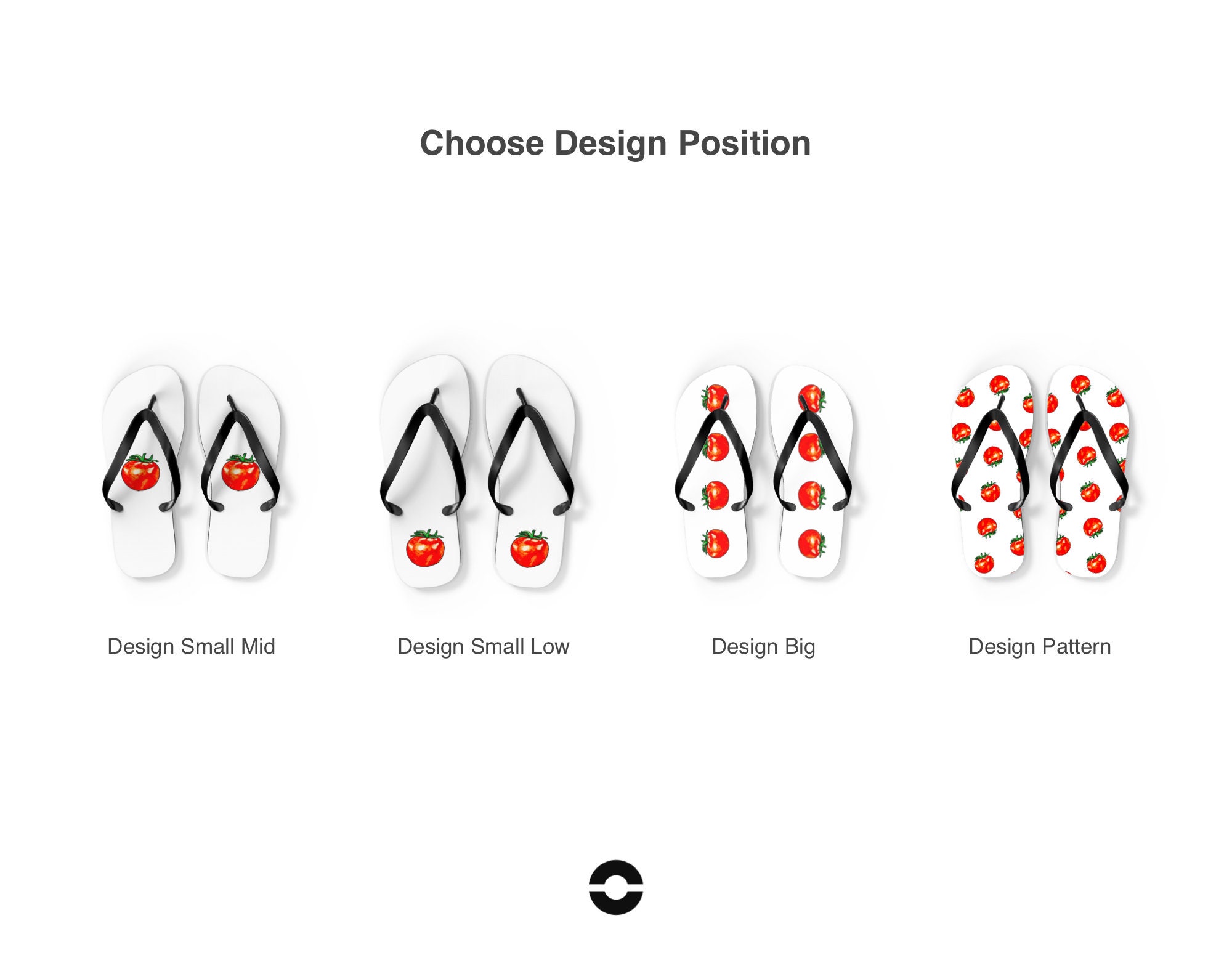 Tomato Flip-flops Tomatoes Icon Flip Flops Tomato Sandals - Etsy