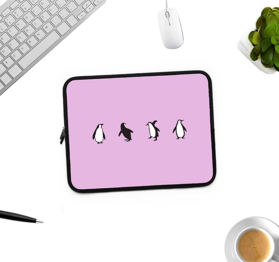 Penguin Laptop iPad Sleeve, Penguins Lover Laptop Sleeve, Penguin ...