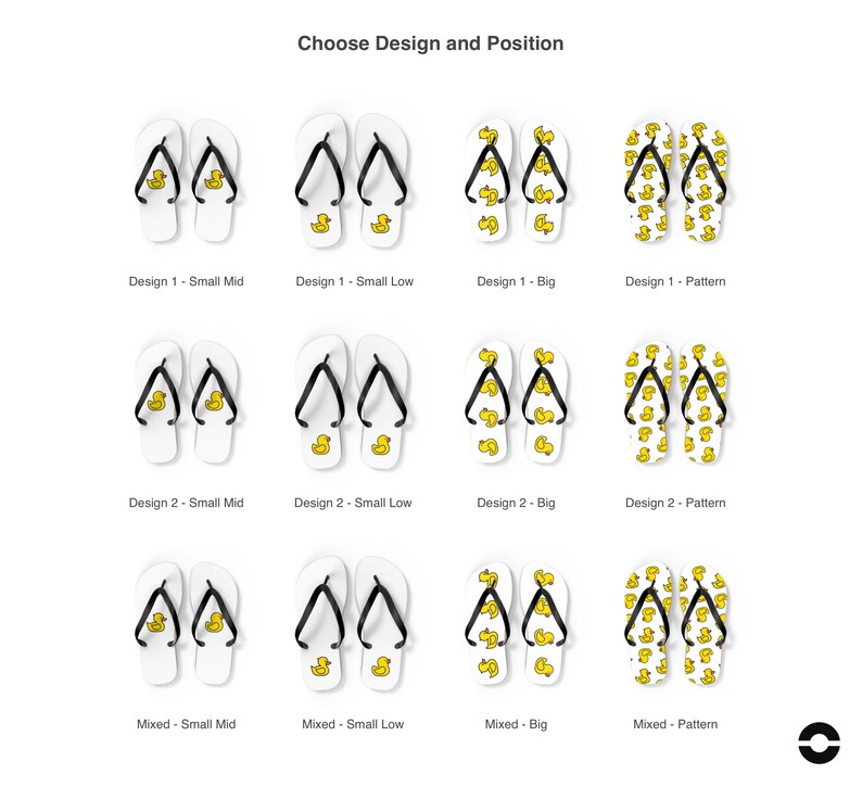 Yellow Duck Flip-flops, Cute Duck Flip Flops, Ducks Sandals, Ducks ...