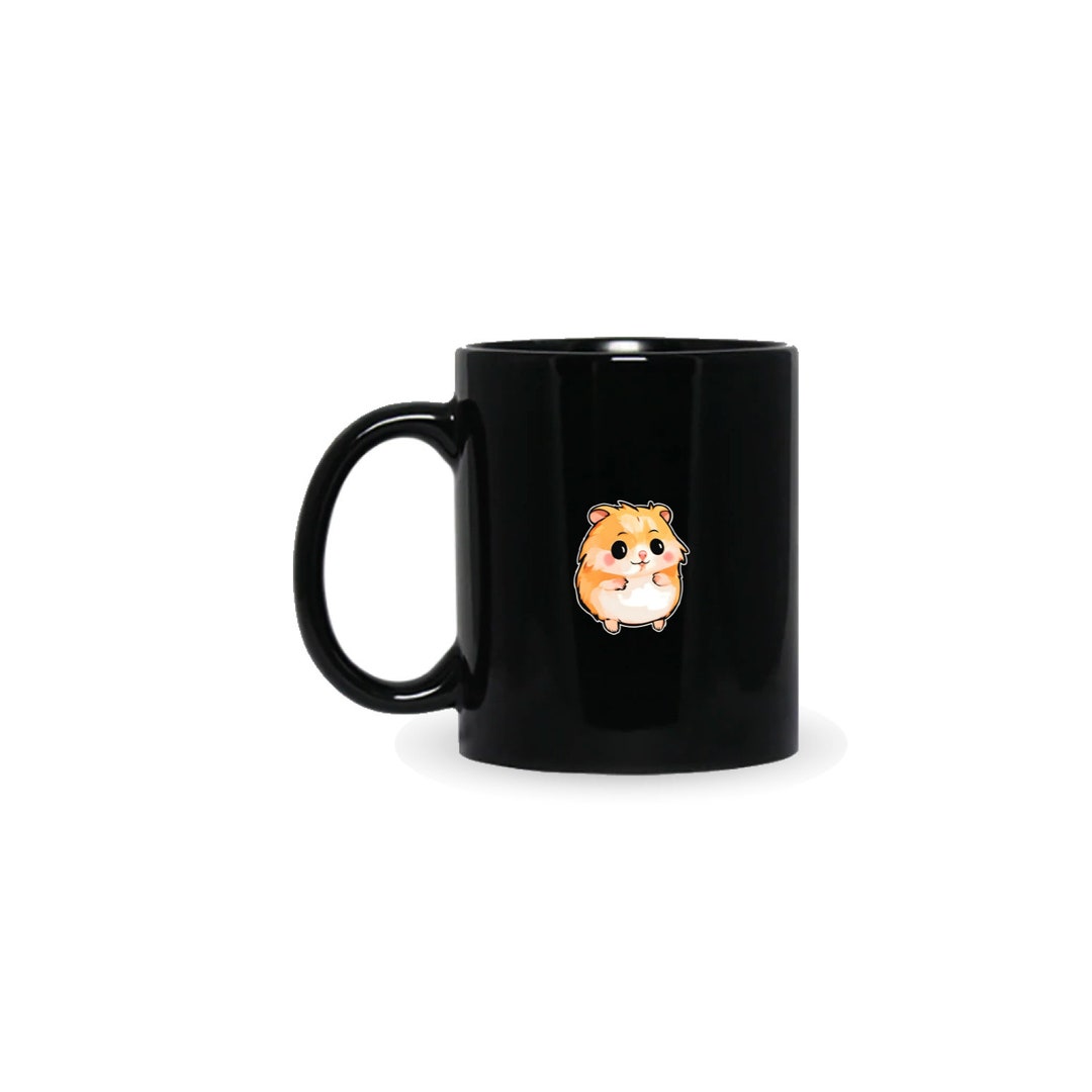 Hamster Coffee Mug, Hamster Custom Mug, Cute Hamster Coffee Cup, Fun ...