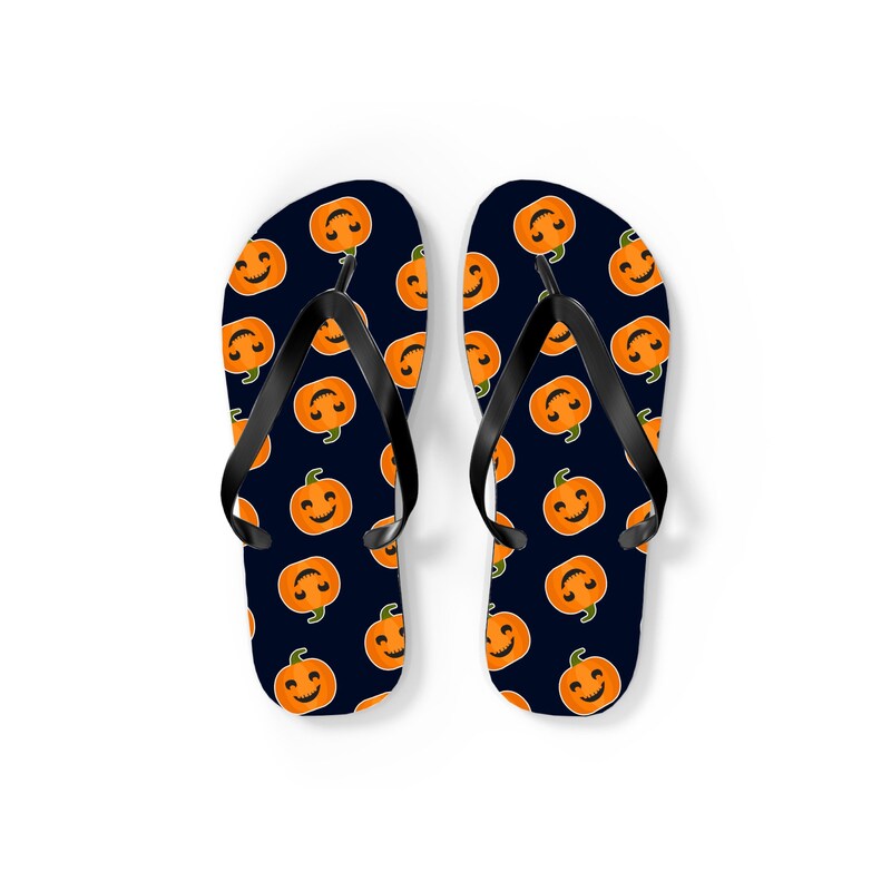 Halloween Flip Flops - Etsy