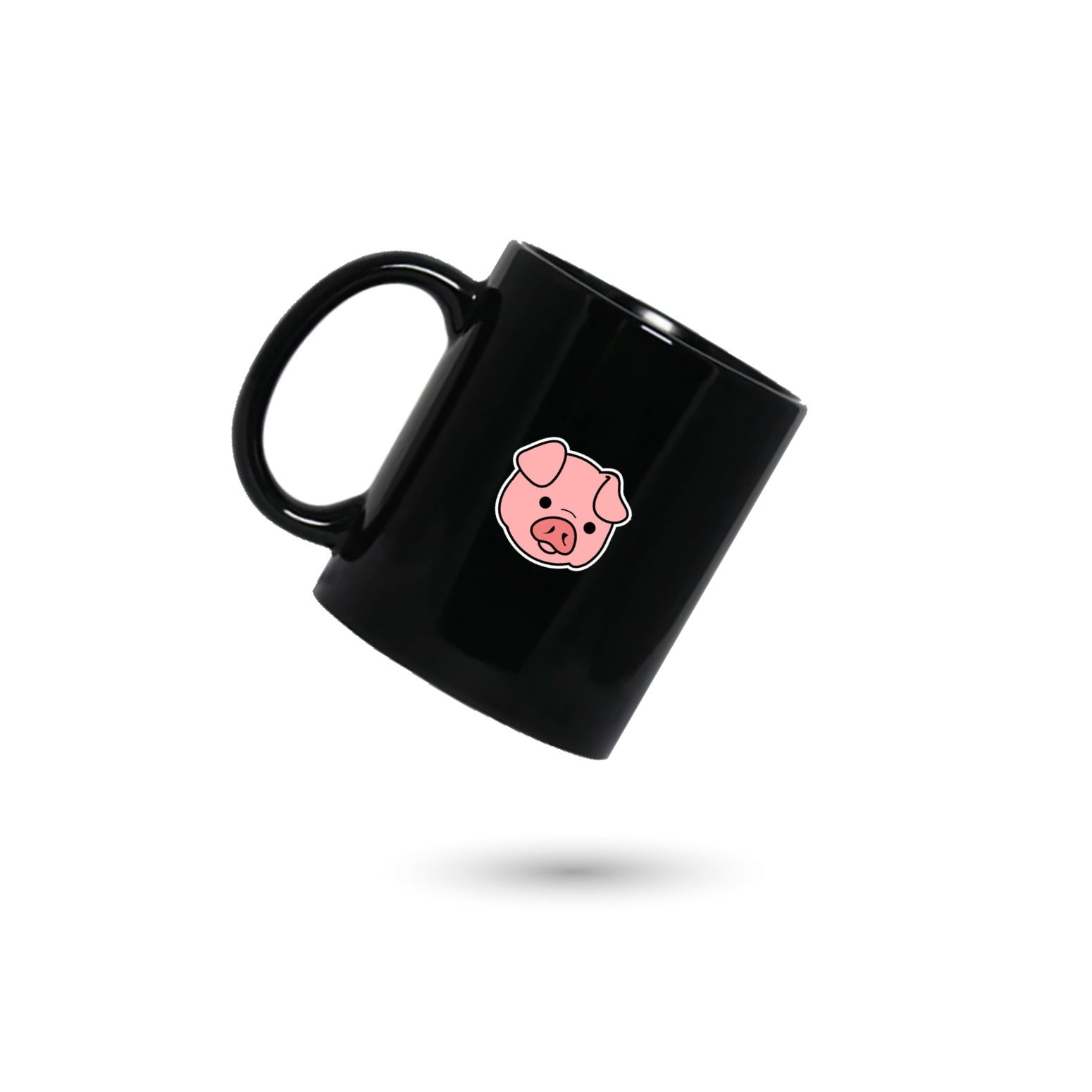 Pig Coffee Mug, Pig Custom Mug, Cute Pig Coffee Cup, Pig Lover Mug ...