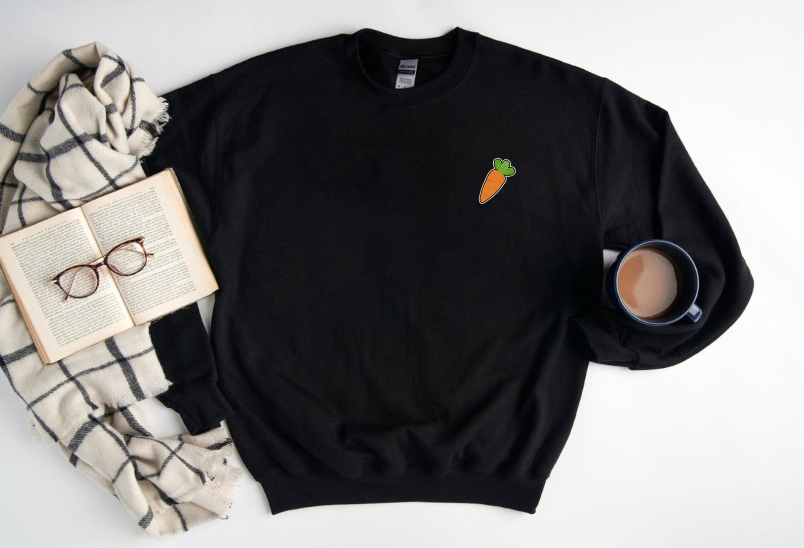 Carrot Sweatshirt, Carrot Lover Sweater, Carrot Sweatshirts, Carrot ...