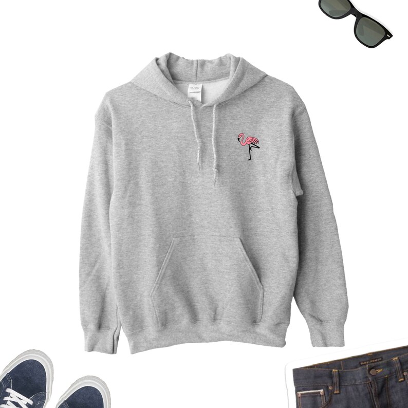 Flamingo Hoodie, Flamingo Hoodie, Flamingo Lover Sweatshirt, Flamingo ...