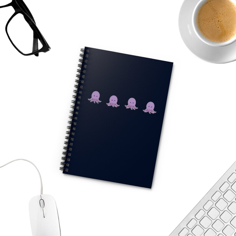 Octopus Notebook - Etsy