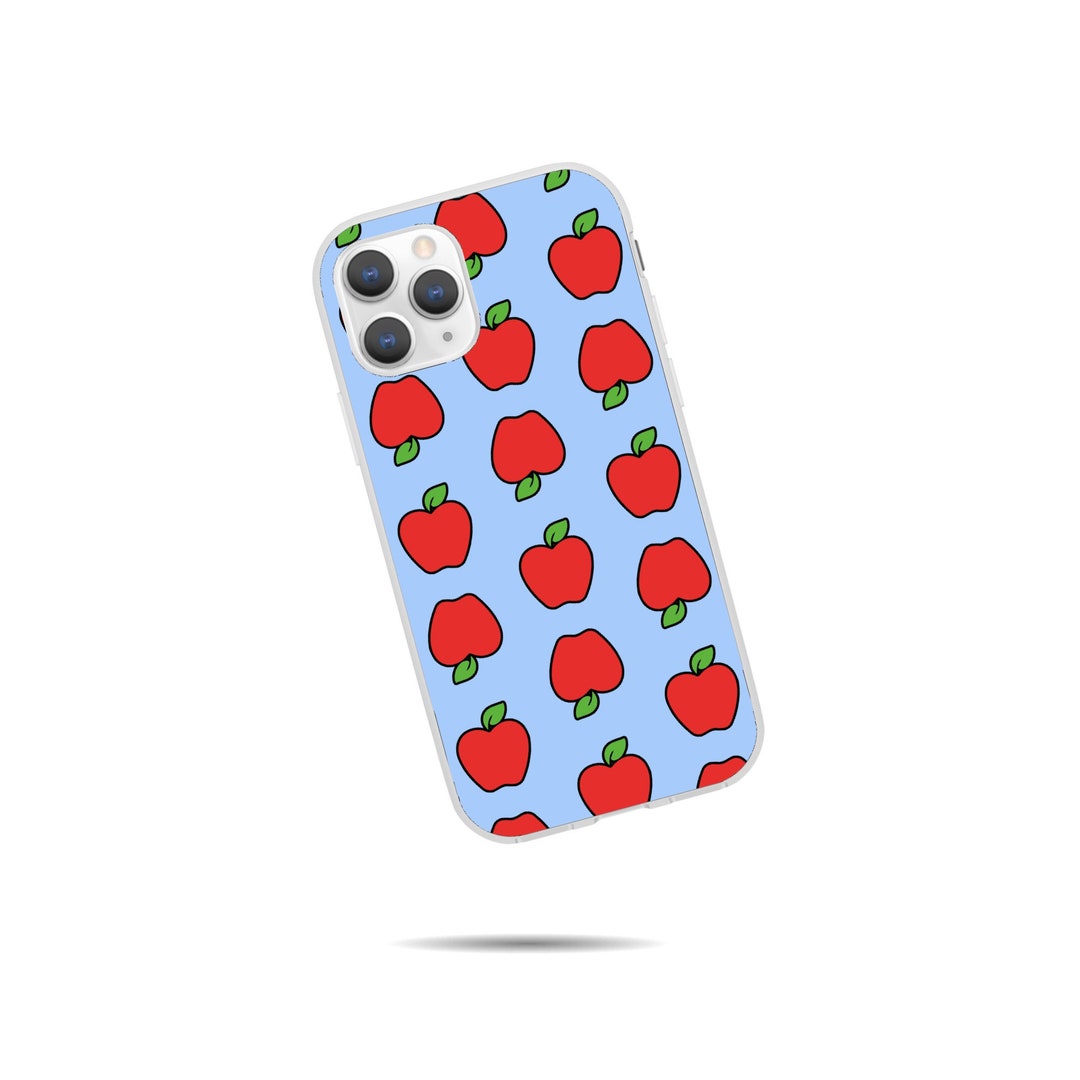 Apple iPhone Case, Cute Apple Gift Phone Case, Apple Case Case, Custom ...