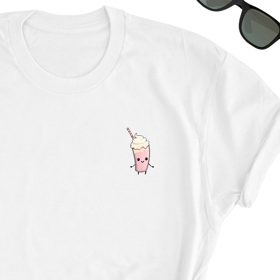 Milkshake Shirt, Milkshake Tee Shirt, Fun Milkshake Top, Cute Milkshake ...