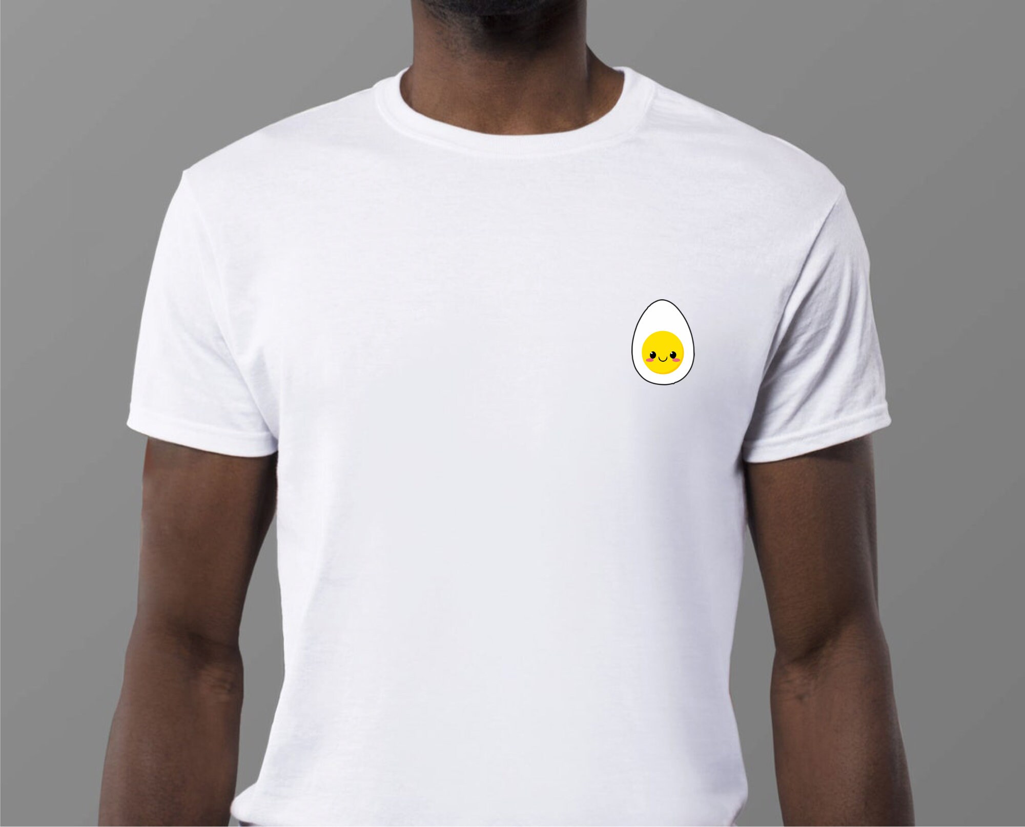 Egg Shirt Cute Happy Egg Tee Shirt Egg Tee Top Cute Egg - Etsy