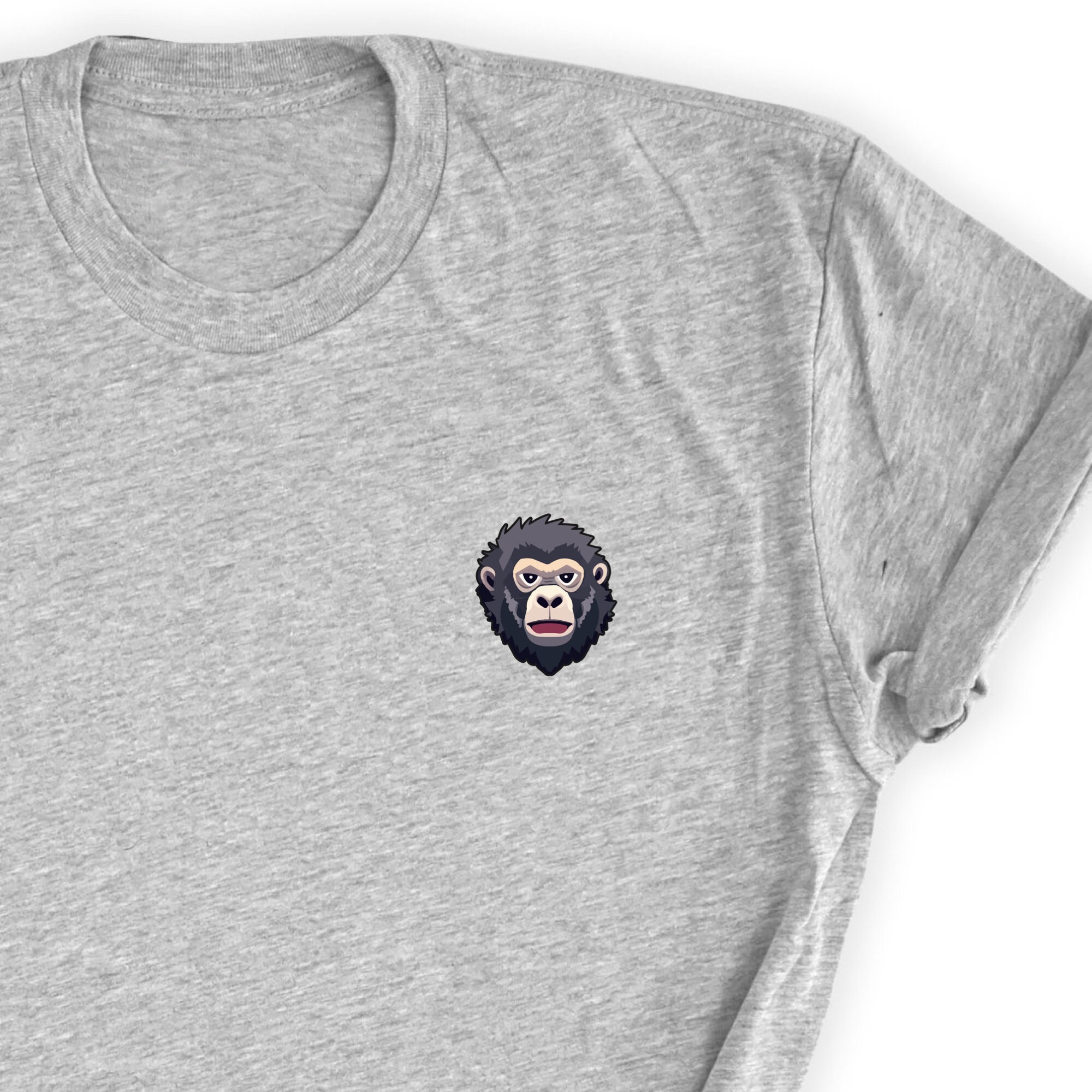 Monkey Shirt Monkey Face Tee Shirt Monkey Tee Top Monkey - Etsy