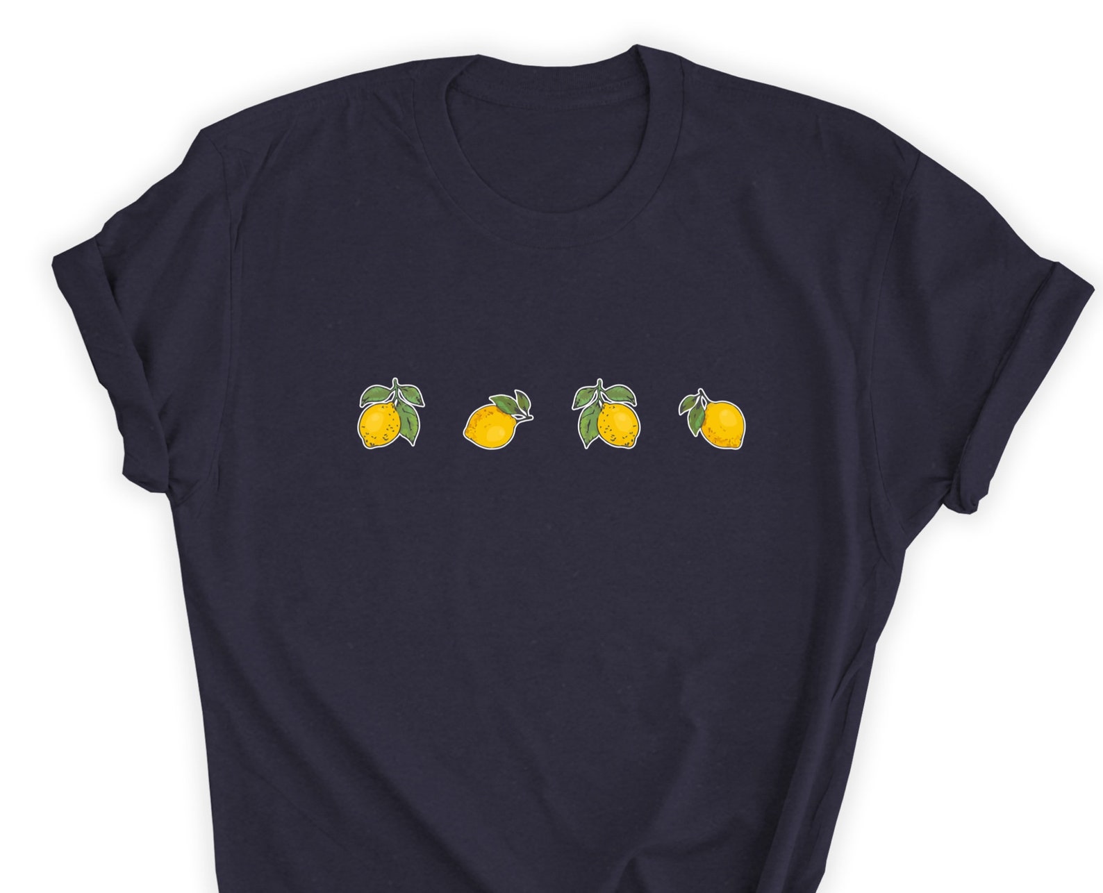 Lemon Shirt, Cute Lemon Tee Shirt, Lemon Tee Top, Cute Lemon T-shirt ...