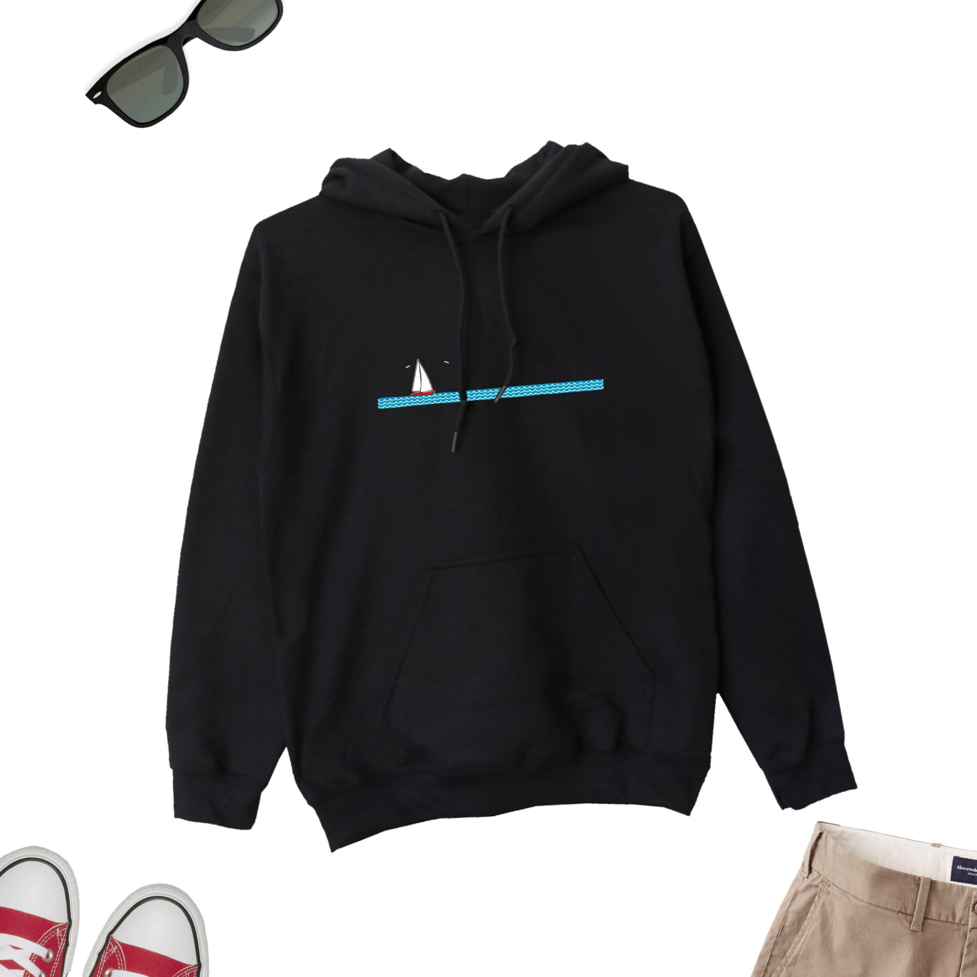 Boats Lover Hoodie Cute Boat Hoodie Ocean Sweatshirt Sea - Etsy