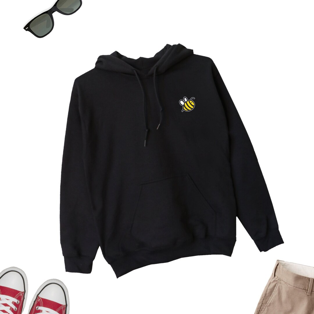 Bumblebee Hoodie, Cute Bee Hoodie, Bumblebee Lover Sweatshirt, Bee ...