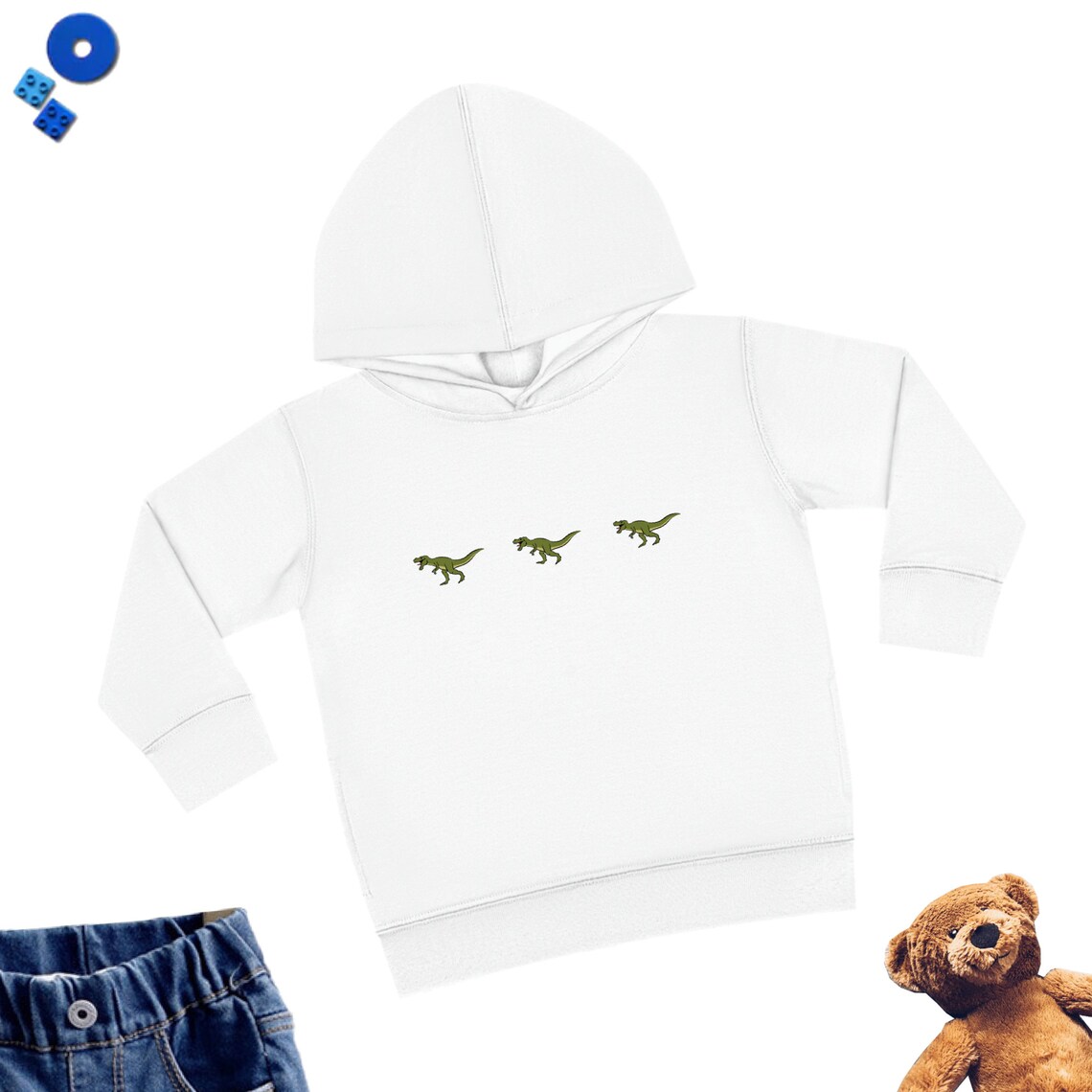 T-rex Kids Hoodies Sweatshirts, Dinosaur Kid Hoodie, Gift for T-rex ...