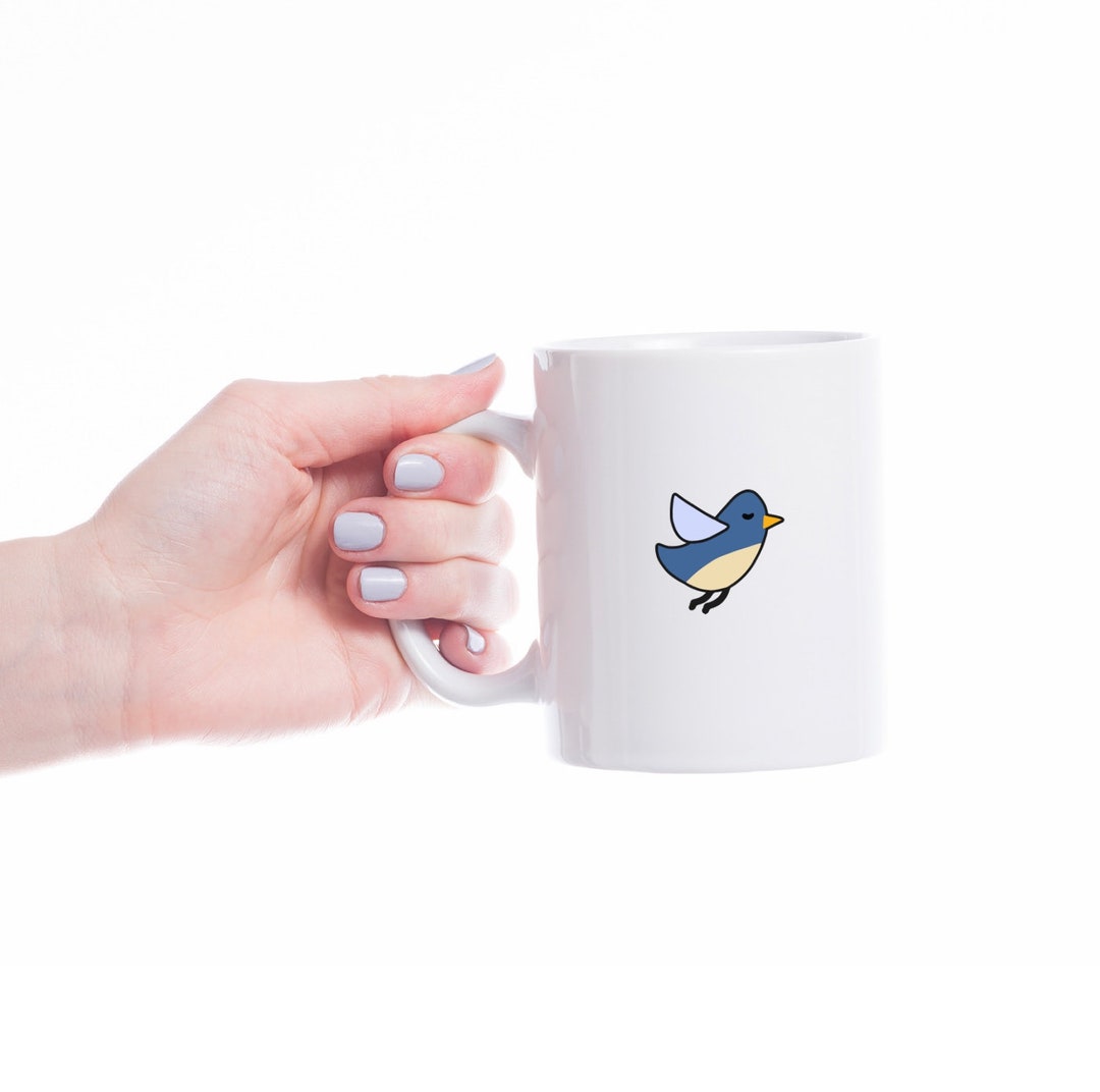 Bird Coffee Mug Bird Custom Mug Cute Bird Coffee Cup Birds - Etsy