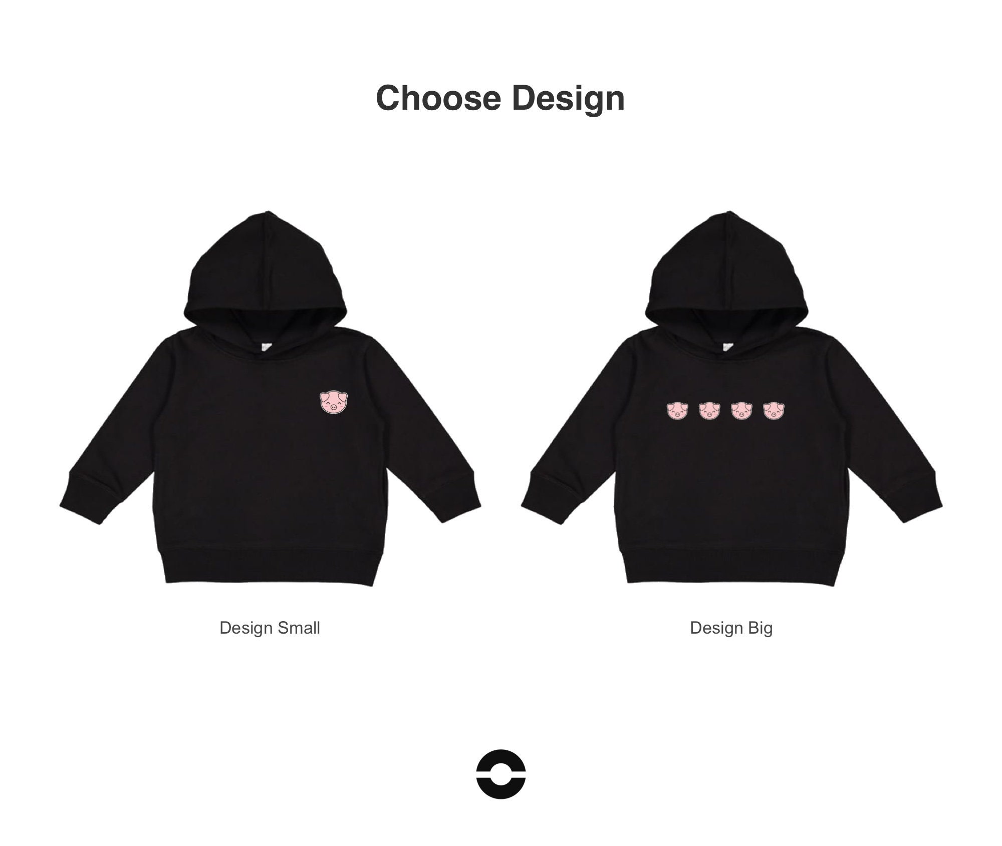 Pig Face Kids Hoodies Sweatshirts, Pig Lover Kid Hoodie, Gift for Pig ...