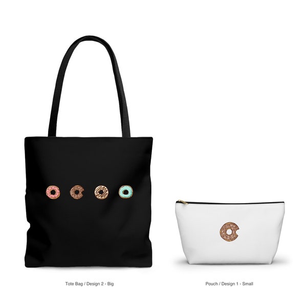 Donut Tote Bag - Etsy