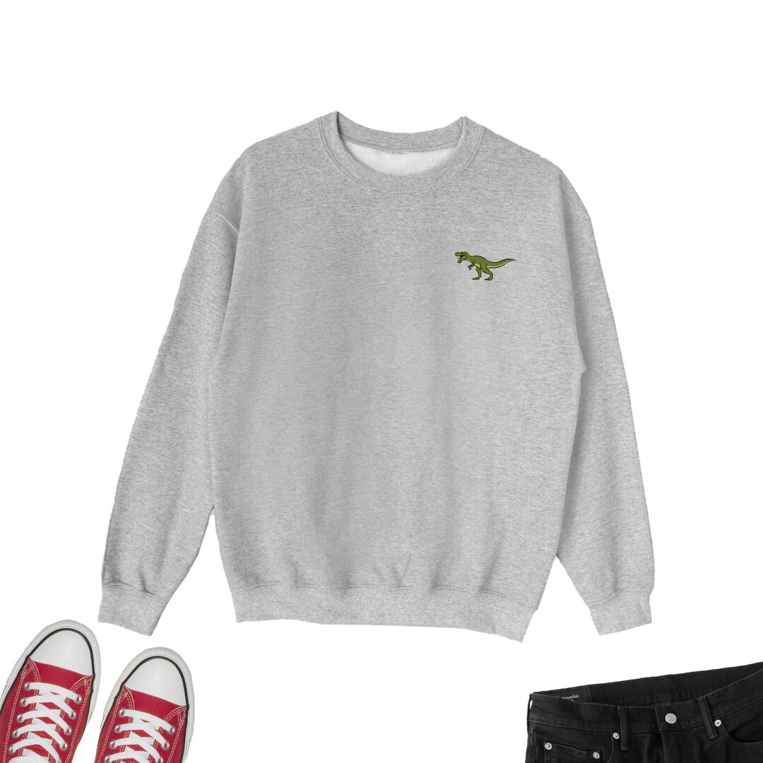 Dinosaur Sweatshirt, T-rex Dino Sweater, Dinosaur Sweatshirts, Dinosaur ...