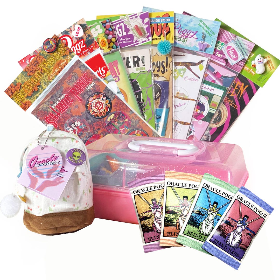 DELUXE Oracle Poggz Kit and Caboodle 90s Divination - Etsy