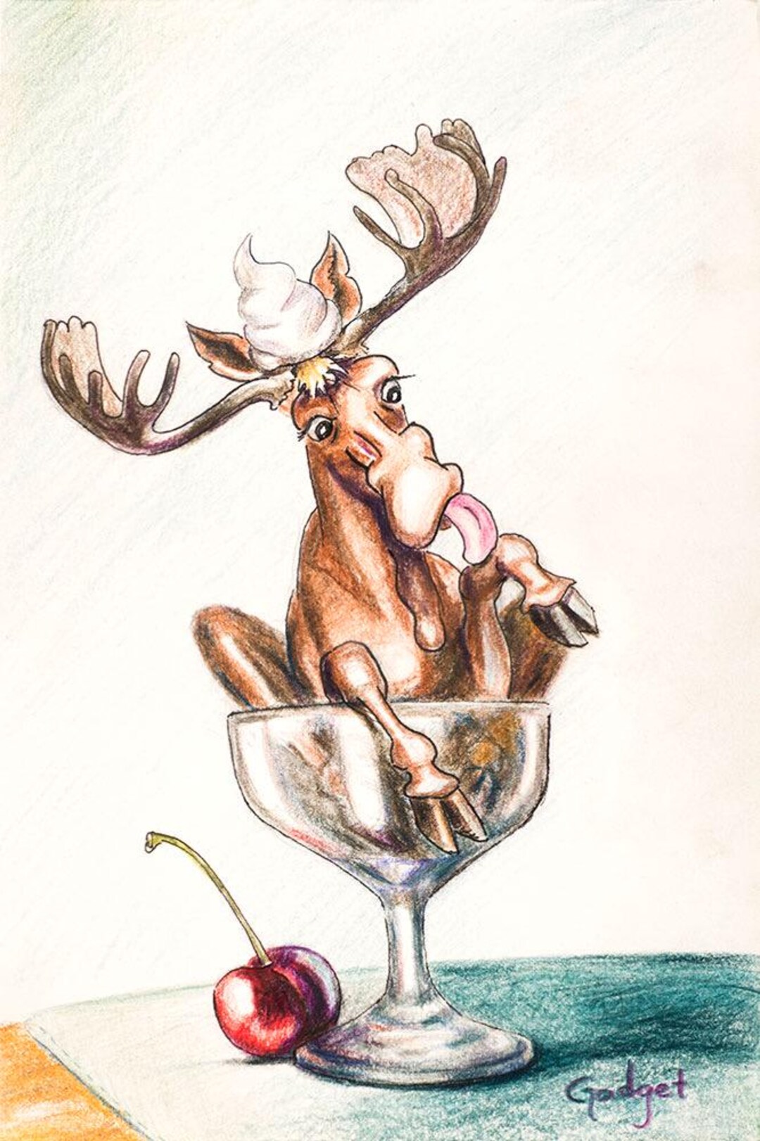 Chocolate Moose - Etsy