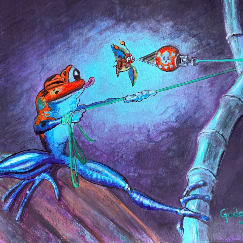 Poisonous Frog - Etsy