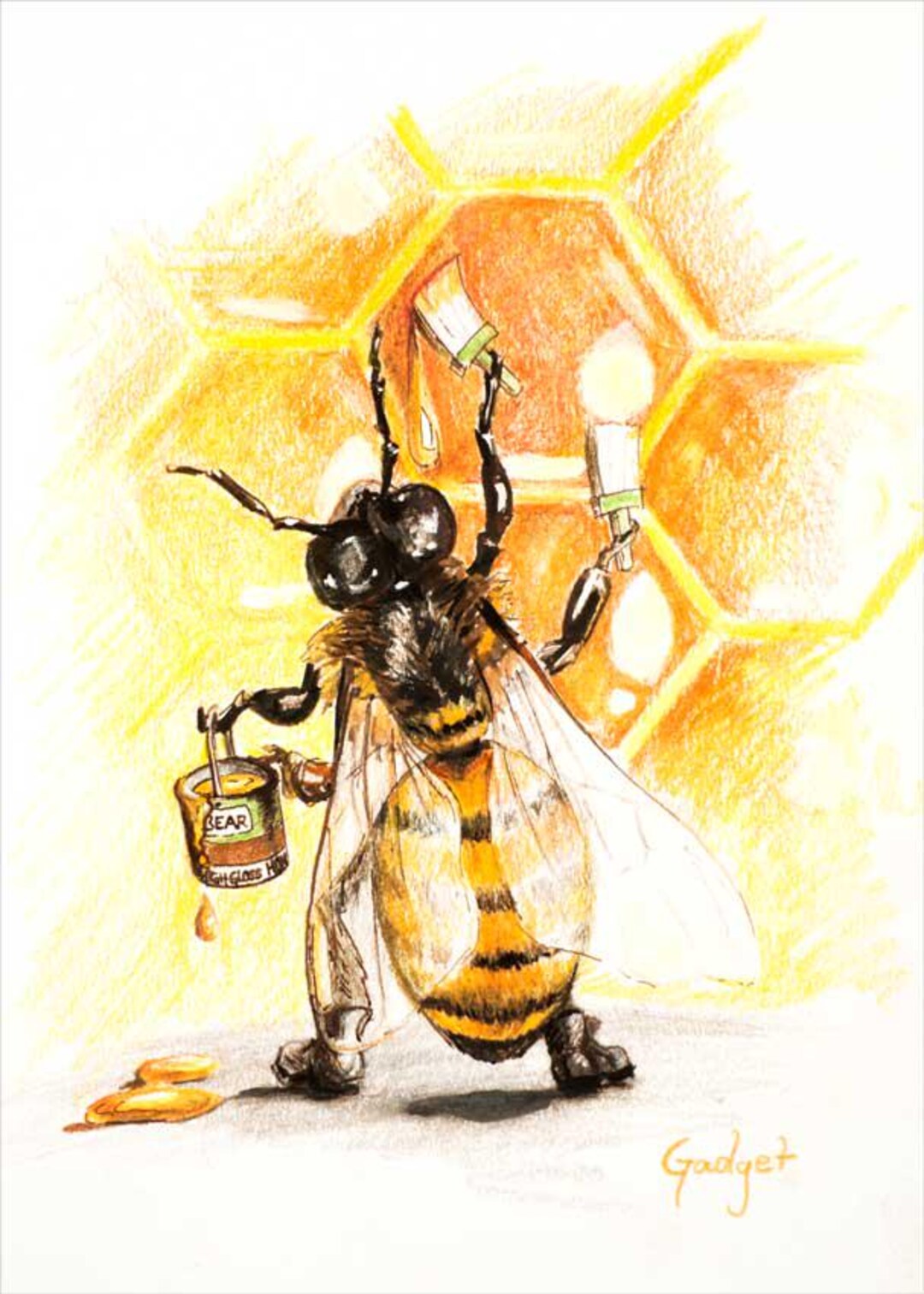 Worker Bee - Etsy