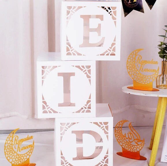 Handmade Eid Boxes With Lights - Etsy