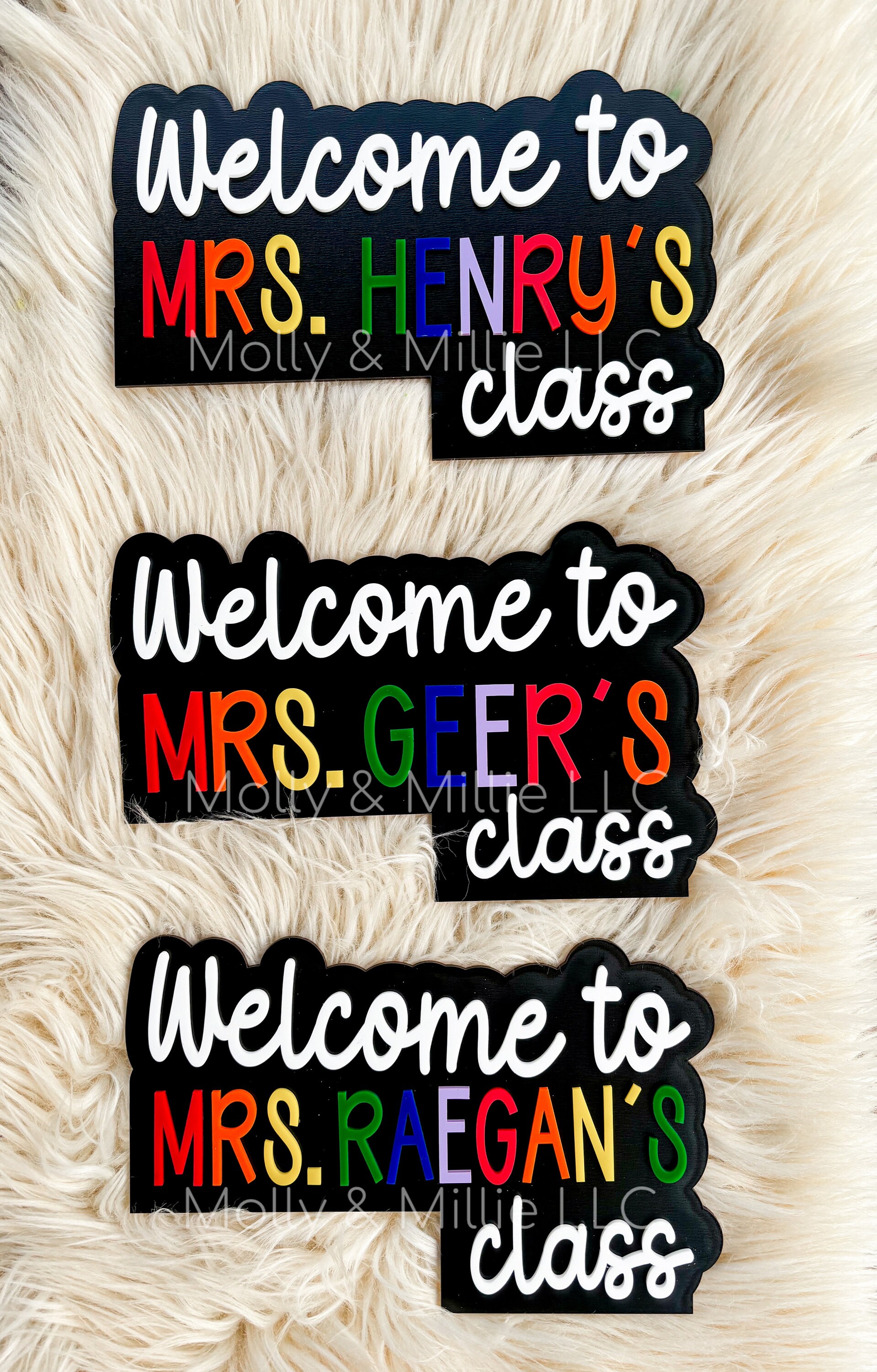 Teacher Name Door Topper | Teacher Appreciation Gift Ideas for ...