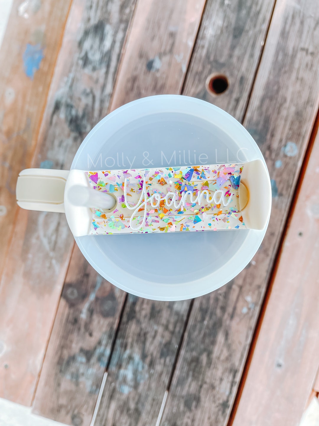 40oz or 30oz Tumbler Name Plate | Name Tag for Water Bottle | 40oz or ...