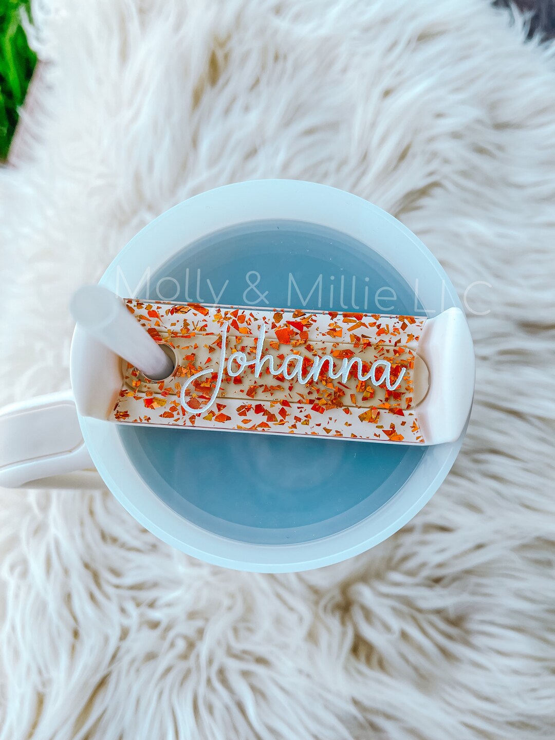 40oz or 30oz Tumbler Name Plate | Name Tag for Water Bottle | 40oz or ...