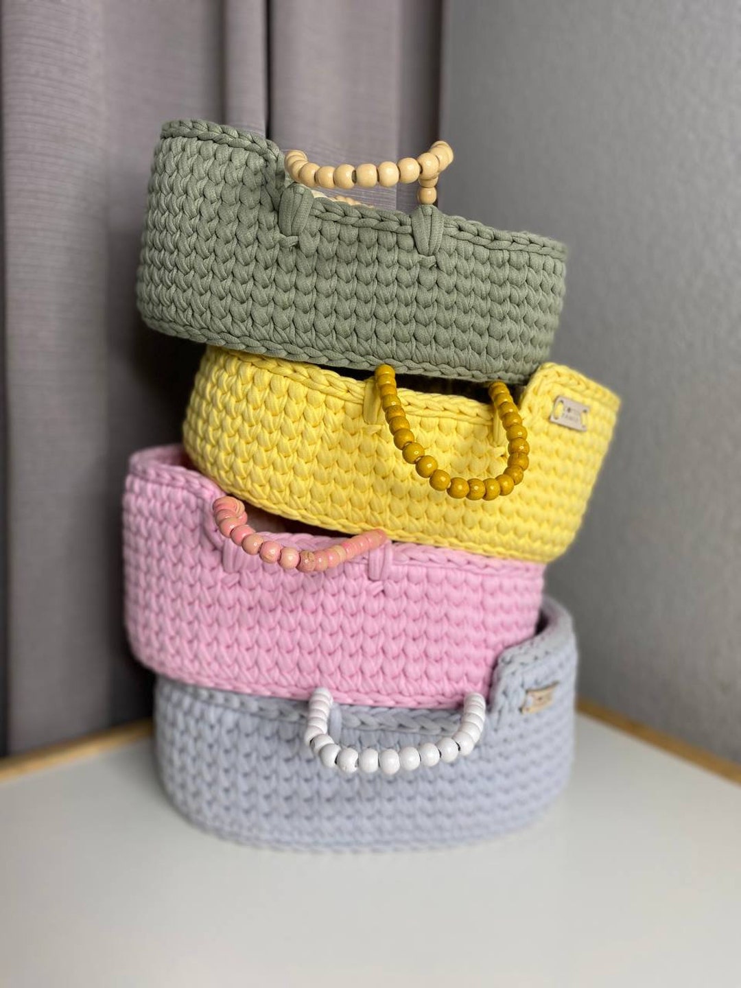 SALE Doll Basket, Cradle for a Doll, Doll Bassinet for Gift, Doll Crib ...
