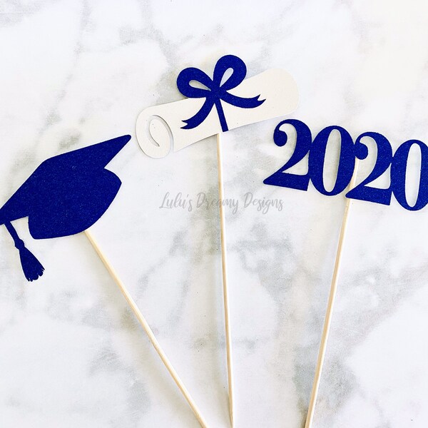 Graduation Centerpiece Sticks - Etsy