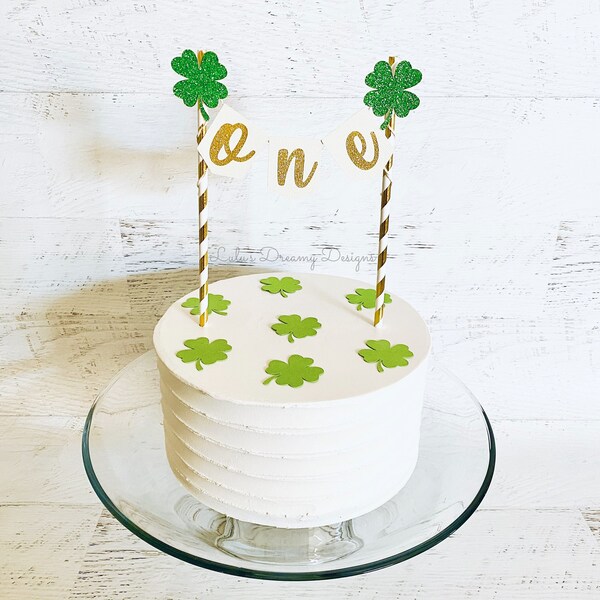 Shamrock Cake Topper - Etsy
