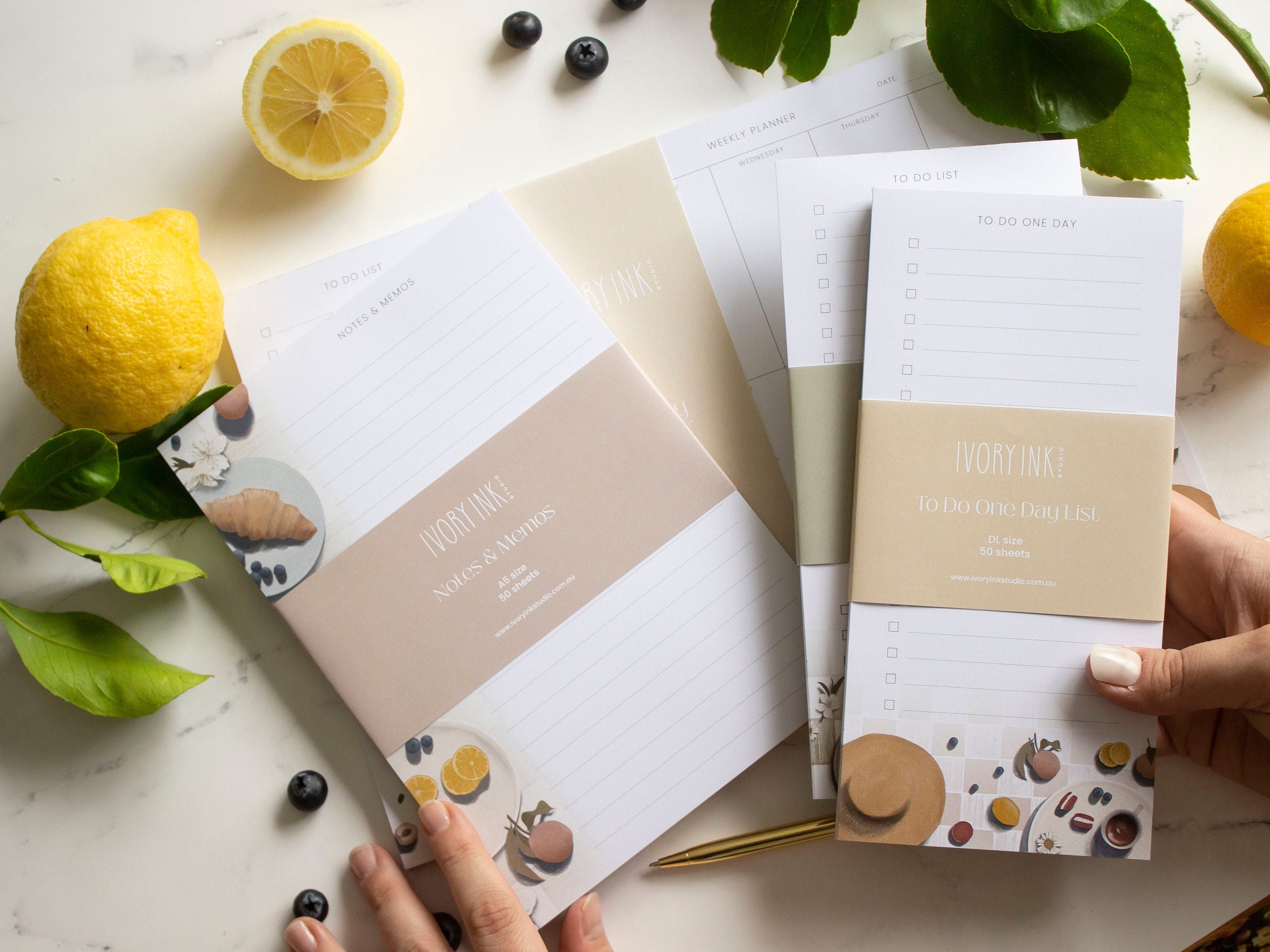 Weekly Planner Note Pad Calendar Note Pad to Do A4 - Etsy