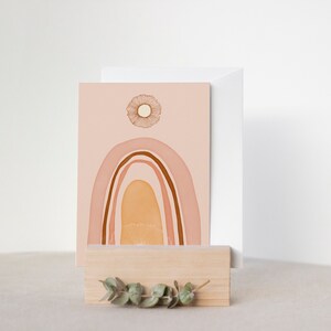 Greeting Card Gender Neutral Card Rainbow Gift Card Baby Shower ...