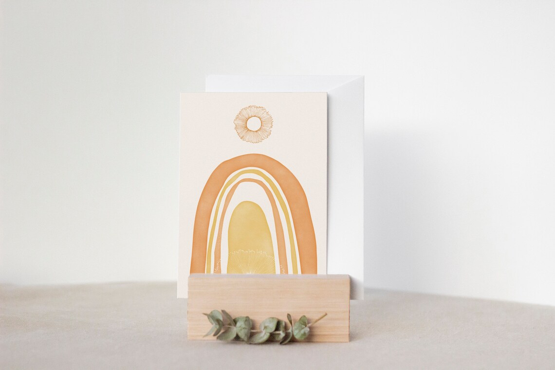 Greeting Card Modern Gender Neutral Card Baby Card - Etsy Australia