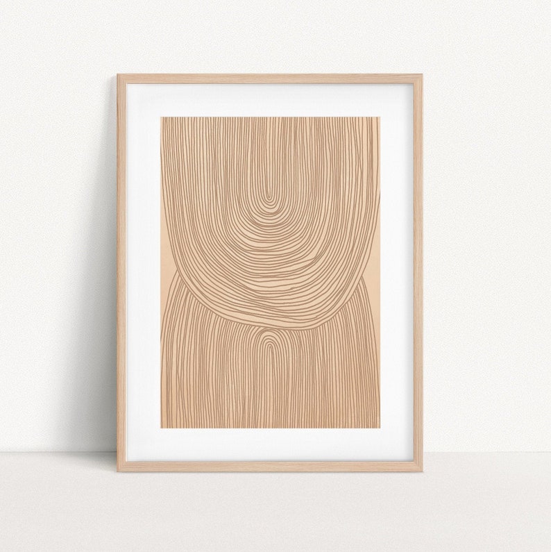 Sand Flow Art Print | Boho Wall Decor | Detailed Rainbow Illustration ...