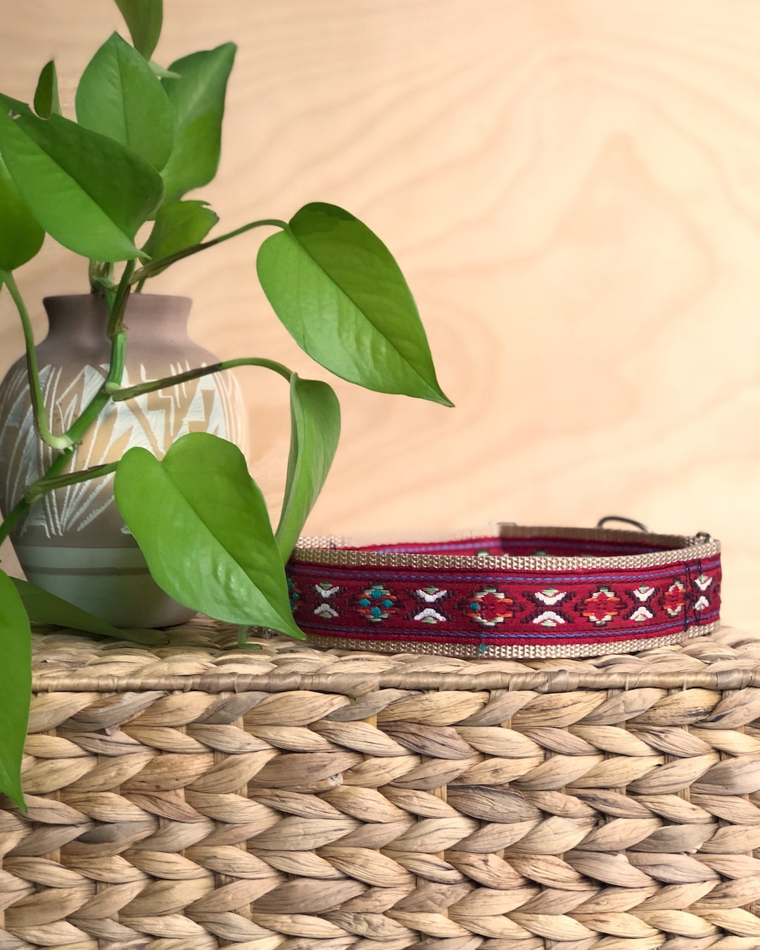 Tribal Dog Collar, Martingale Greyhound, Sylish Dog Collar, Unique Pet ...