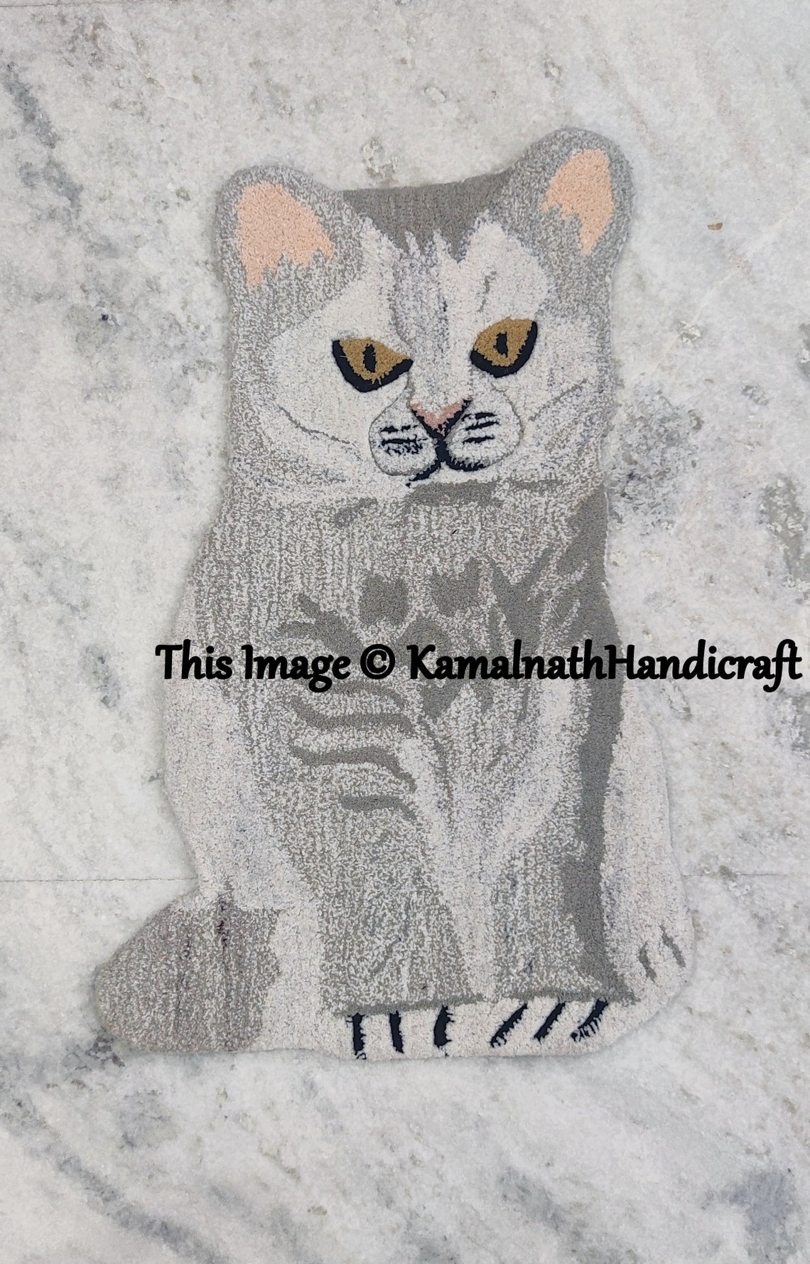 Hand Tufted Cat Skin Wool Carpet Home Decorative Living Room | Etsy