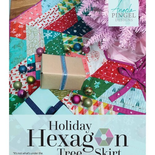 Holiday Hexagon Tree Skirt Pattern - Etsy