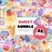 Watercolor Ice Cream Clipart / Summer Sweet Food / PNG Files / Instant ...