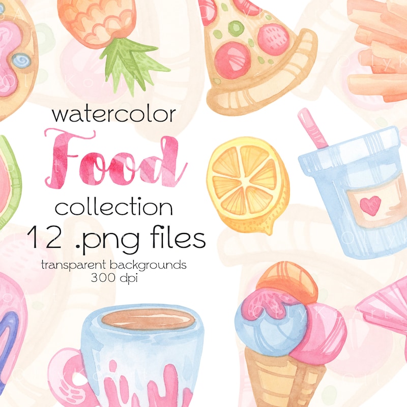 Food Clipart - Etsy