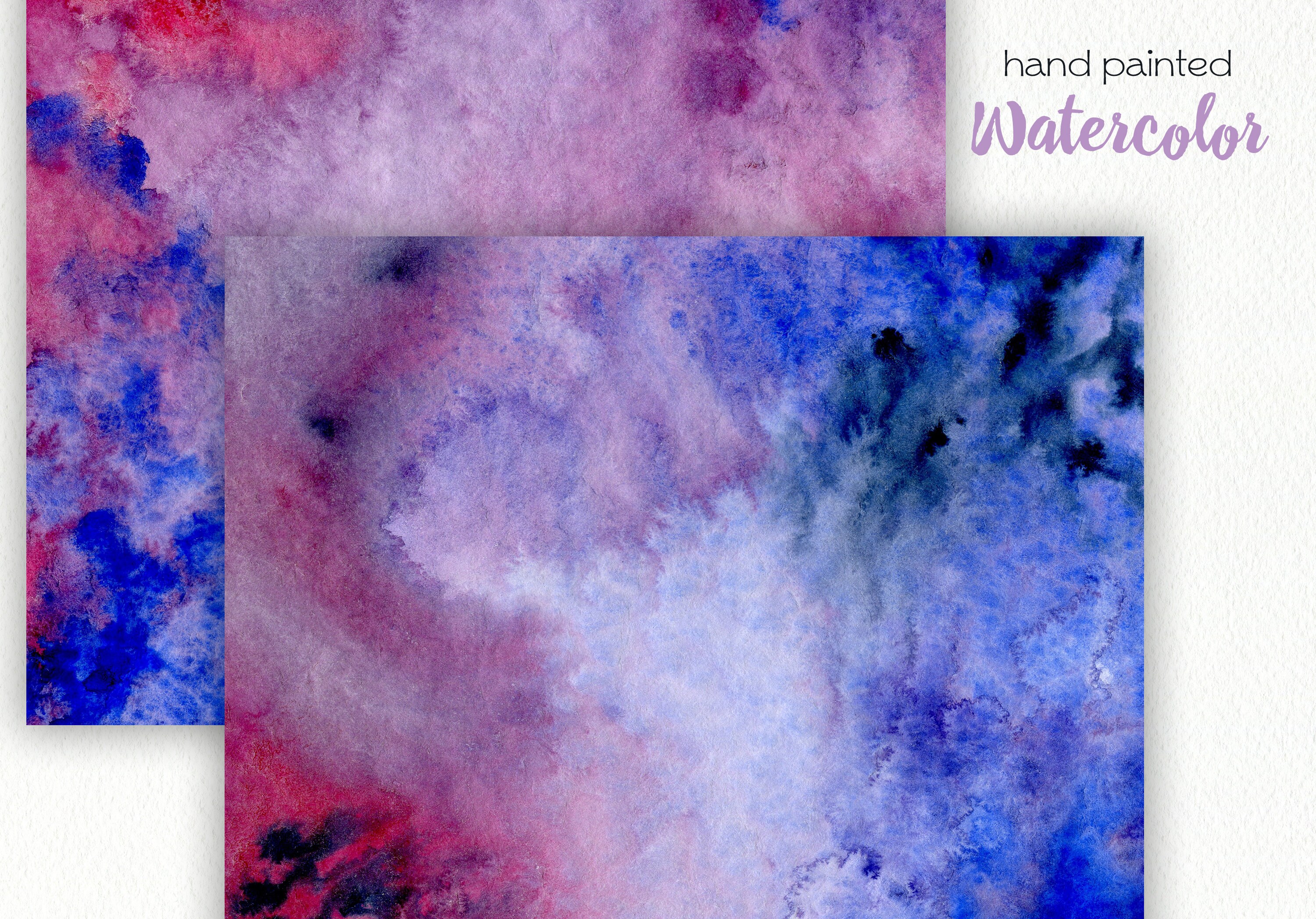 Watercolor Digital Paper / Scrapbook Paper / Multicolour - Etsy