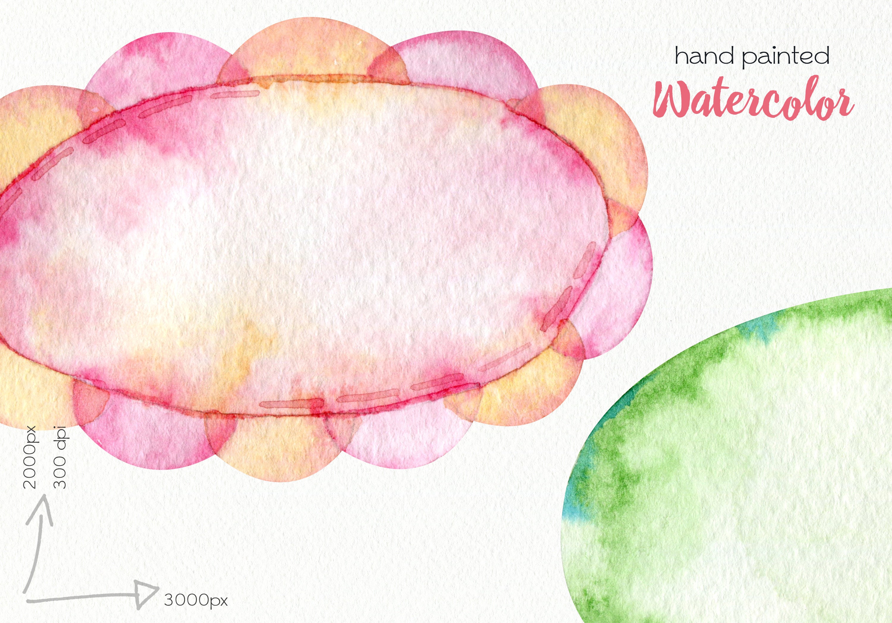 Watercolor Speech Bubble Clipart / Tag Clipart / Digital - Etsy