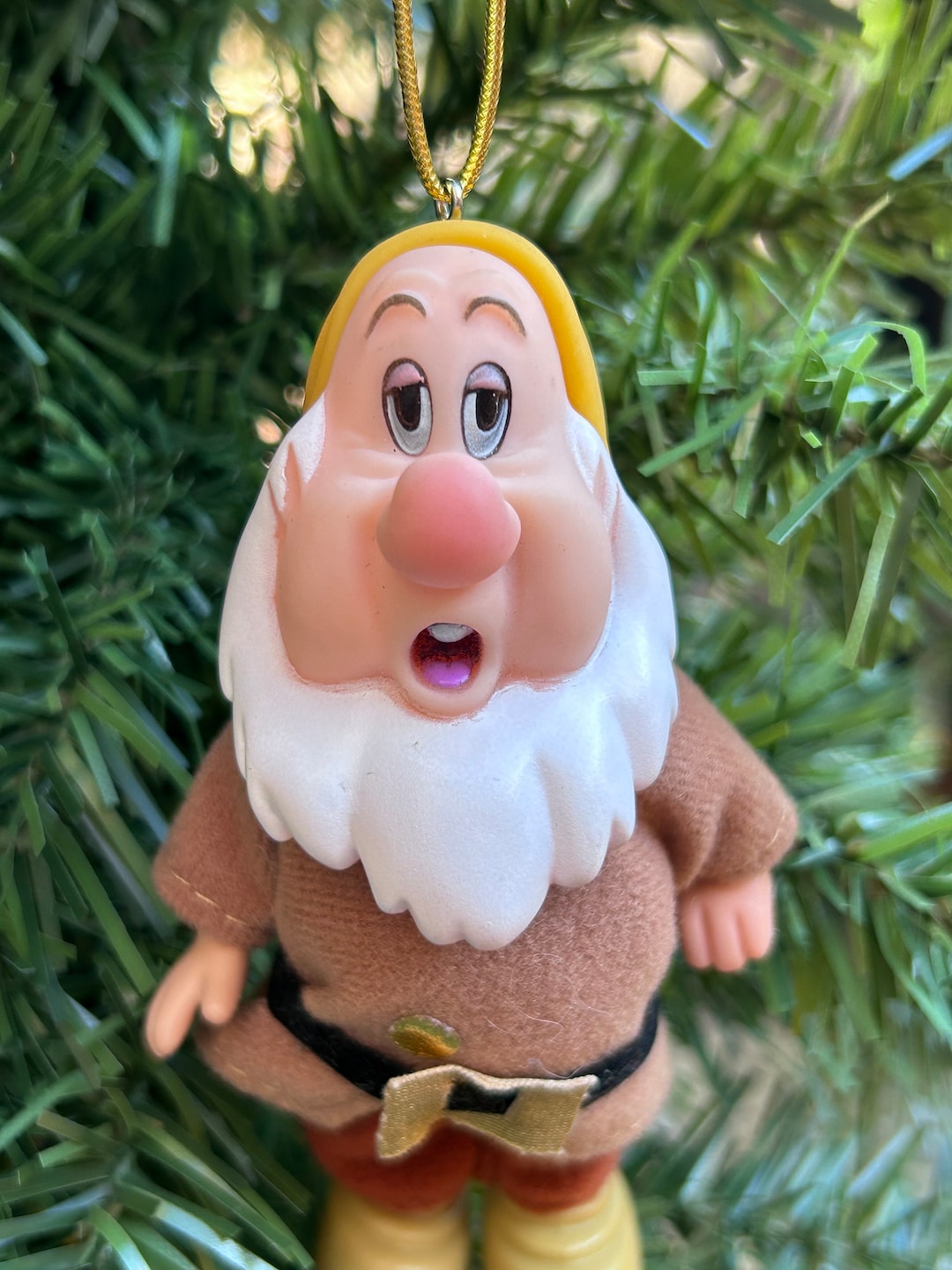 Sneezy. Snow White and the 7 Dwarfs. Disney. Christmas Tree - Etsy