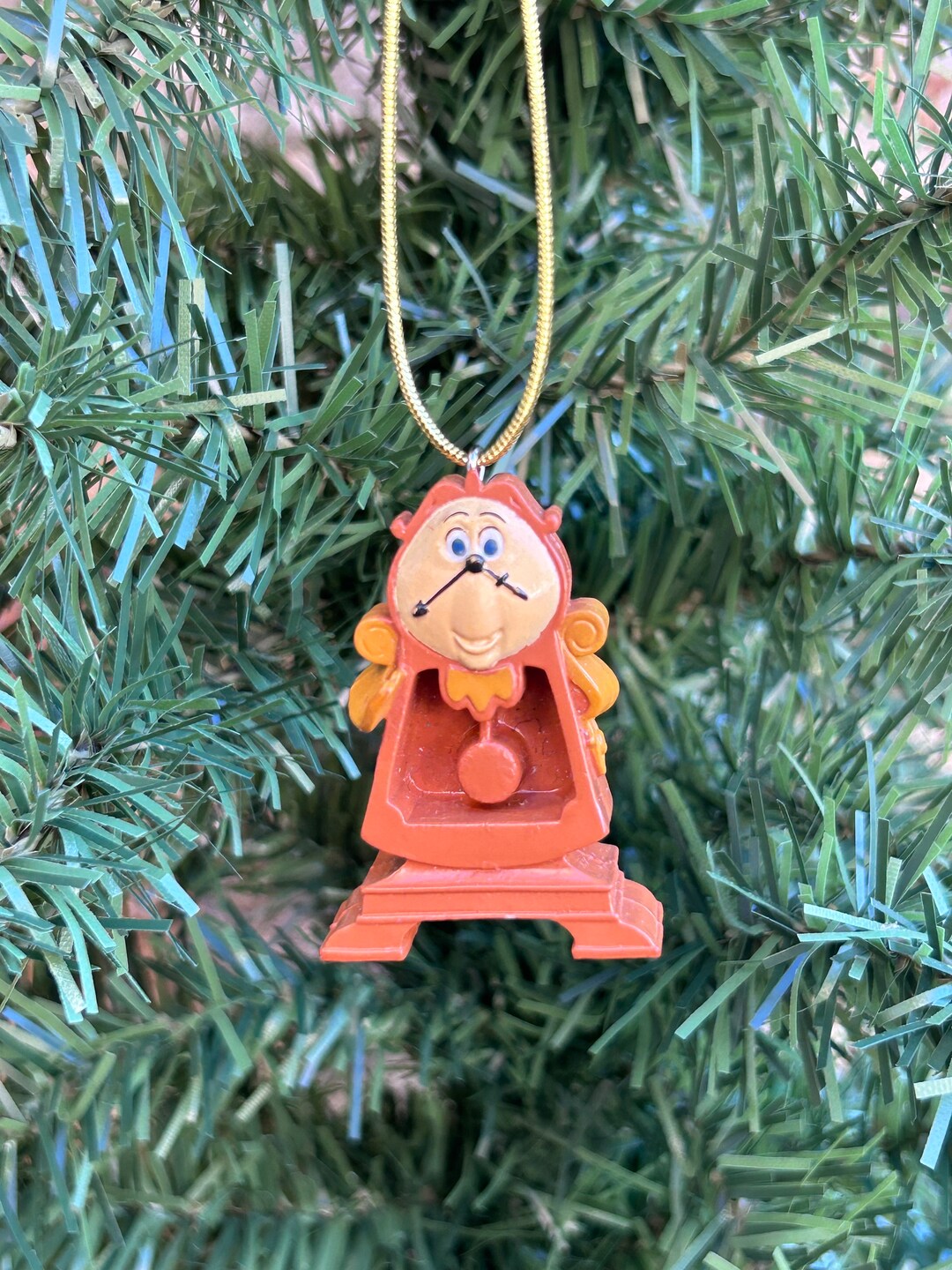 Cogsworth Clock. Disney. Beauty and the Beast. Christmas Decoration ...