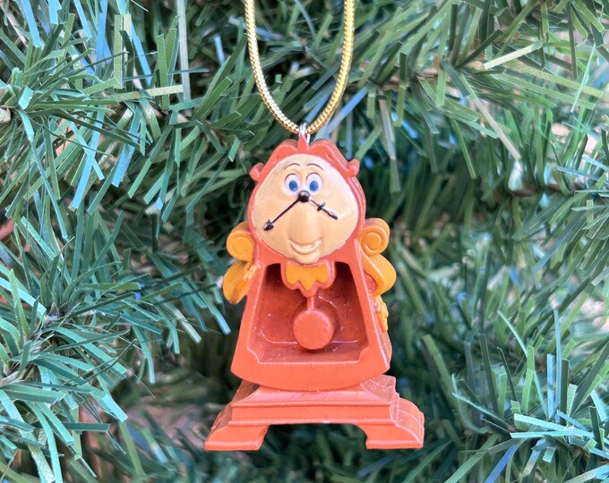 Cogsworth Clock. Disney. Beauty and the Beast. Christmas Decoration ...