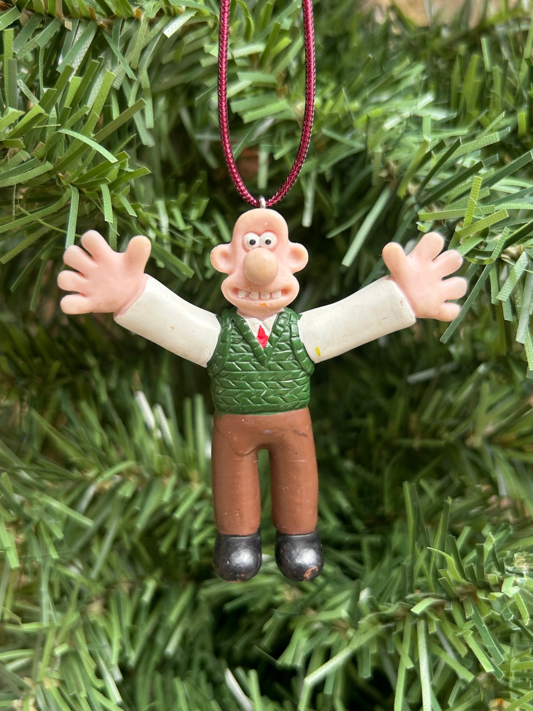 Wallace. Wallace and Gromit. 1989. Christmas Decoration. Kitsch ...